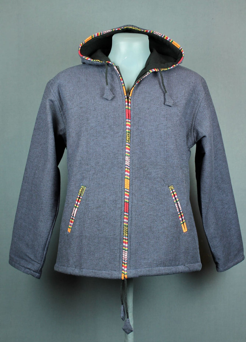 Nepali Trim Zip Jacket – Wildflower Clothing NZ